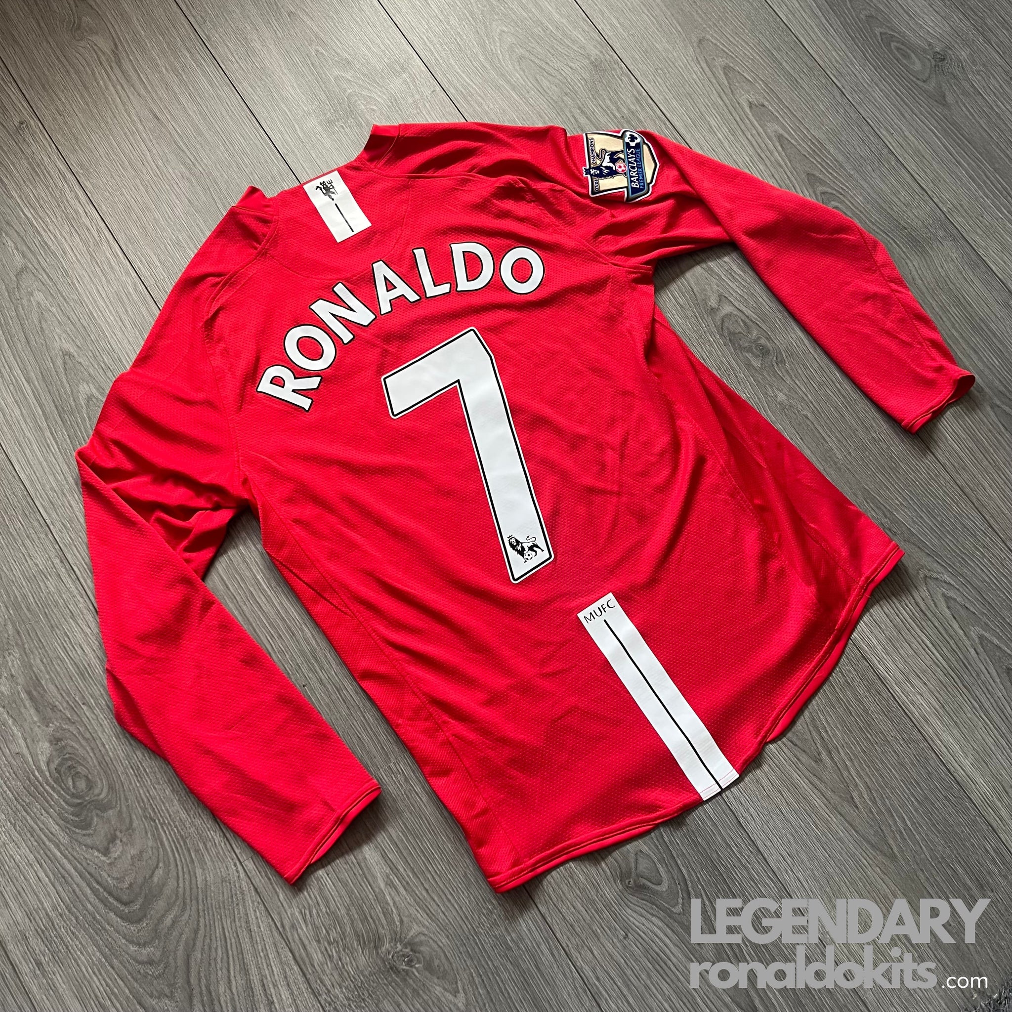 Manchester United 2007/08 Ronaldo Legendary Jersey – Legendary Ronaldo Kits
